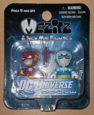 DC Universe Mez-Itz 2 Inch Figures "THE FLASH and CAPTAIN COLD" | eBay