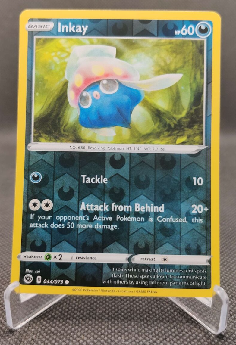 Pokemon TCG Inkay Reverse Holo 044/073 Champion's Path card | eBay