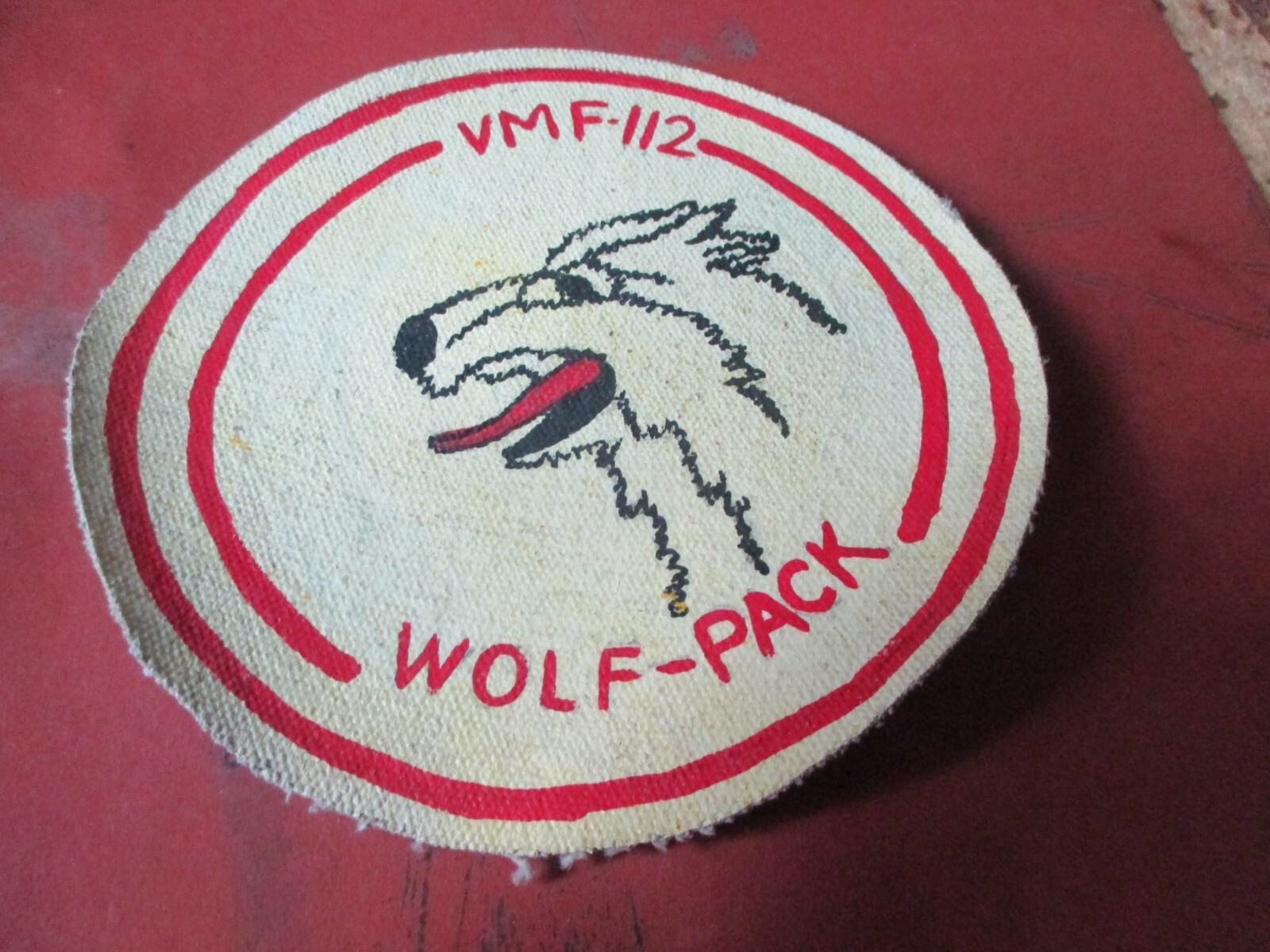 WWII USMC VMF-112 WOLF-PACK FLIGHT JACKET PATCH (A) | eBay