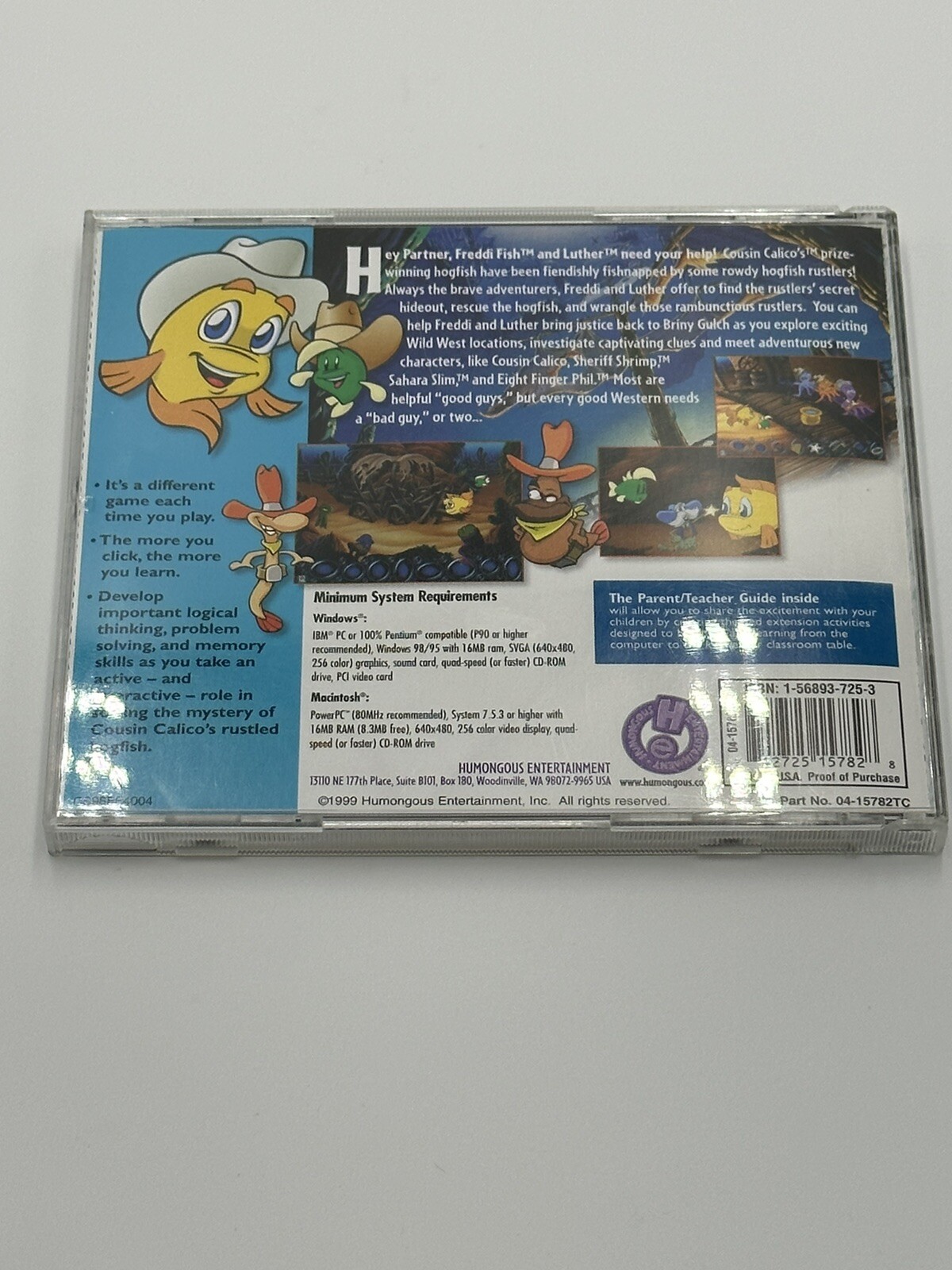 Freddi Fish 4: The Case of Hogfish Rustlers of Briny Gulch (PC) For ...
