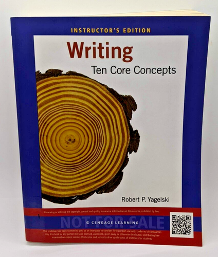 Writing: Ten Core Concepts - Instructor's Edition (Paperback, 2015 ...