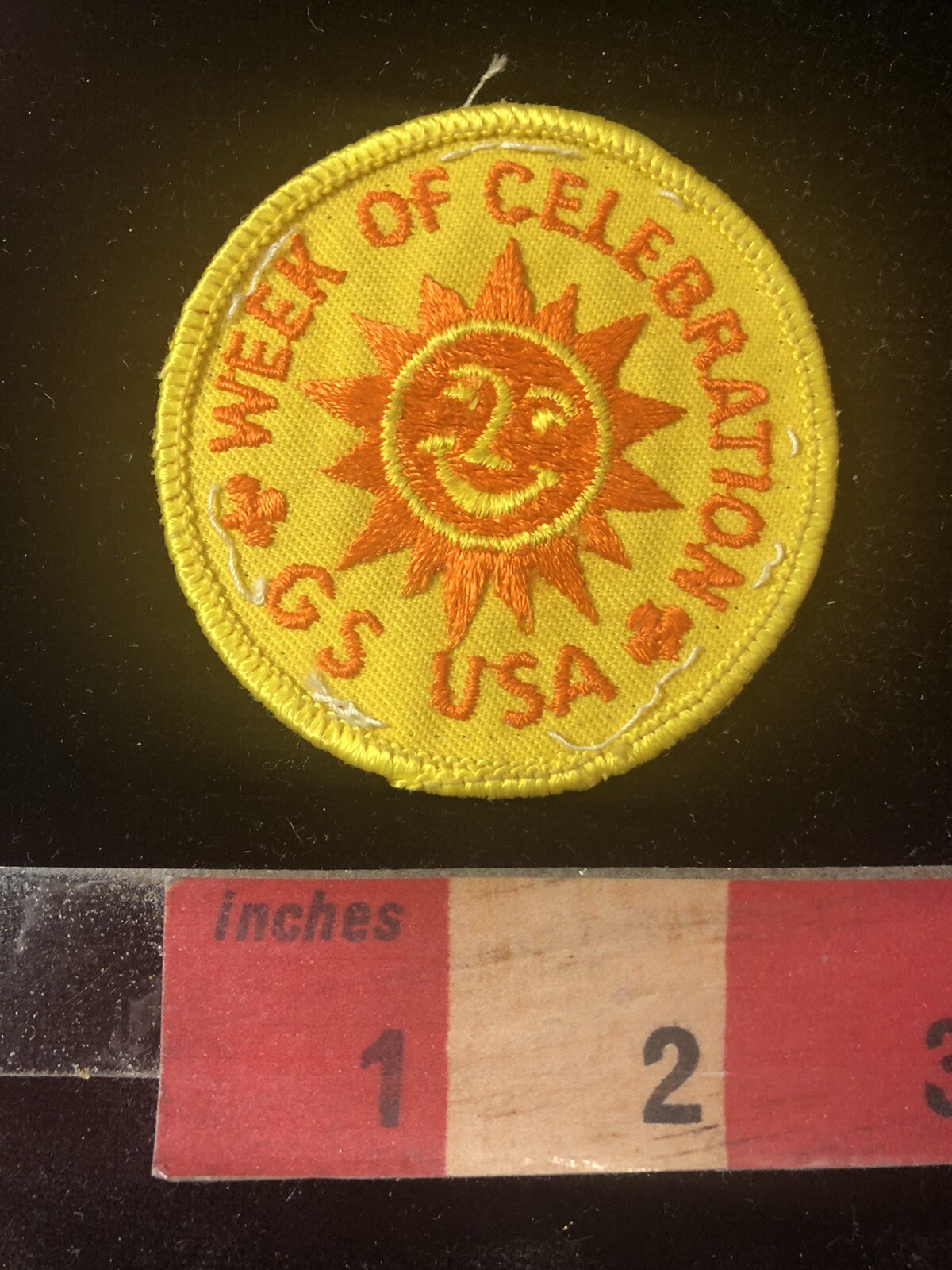 Vtg GS USA Girl Scouts WEEK OF CELEBRATION Patch 99H3 | eBay