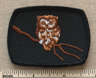 Vintage BOY SCOUTS CANADA Owl Uniform PATCH BSC Patrol Badge Scouting ...