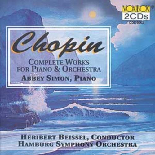 Frederic Chopin Chopin: Complete Works for Piano and Orchestra (CD) (US ...