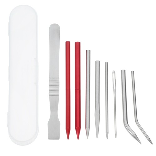 Knitting Needle Set Travel Weaving Rope Easy Thread Sewing Needles | eBay