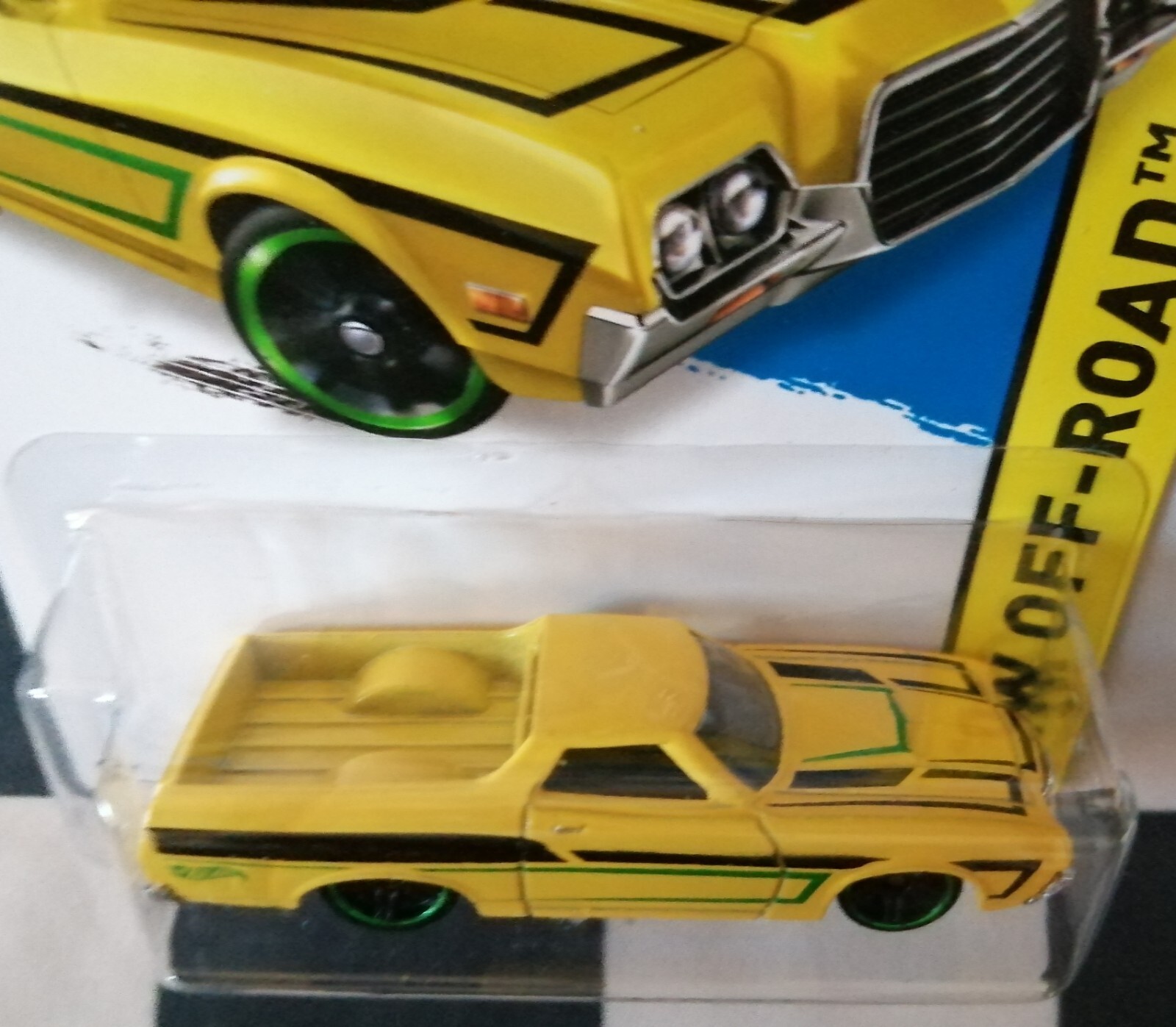 2014 Hot Wheels 72 Ford Ranchero HW Off-Road HW Hot Trucks Long Card ...