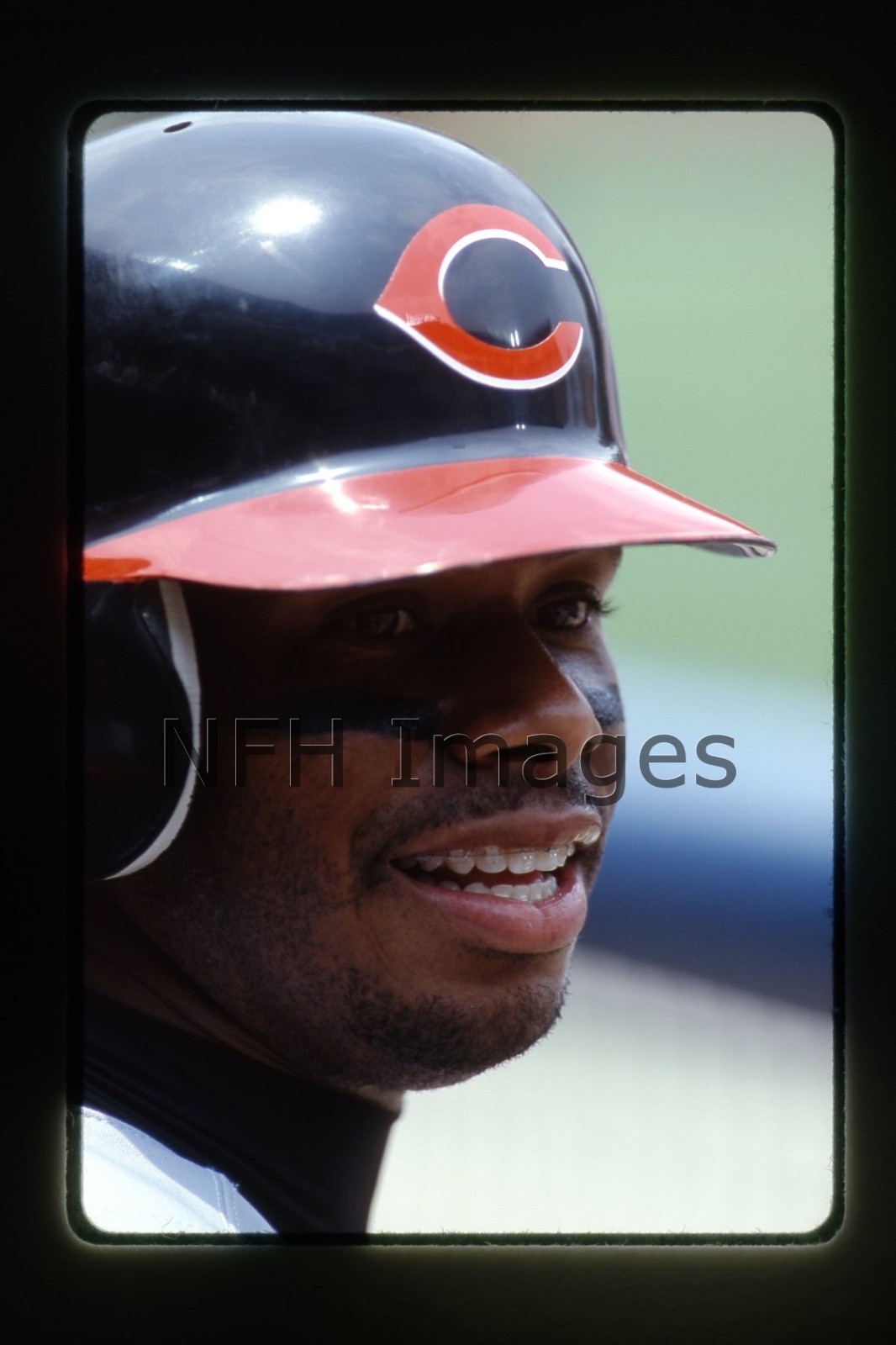 1999 Ken Griffey Jr Cincinnati Reds MLB 35mm Baseball Slide HOF Seattle ...