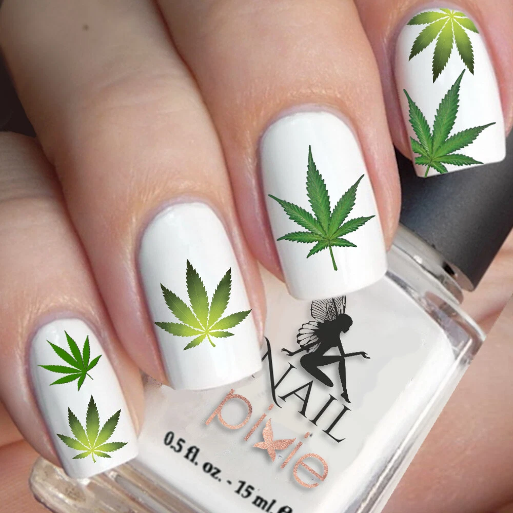 Weed Nail Designs