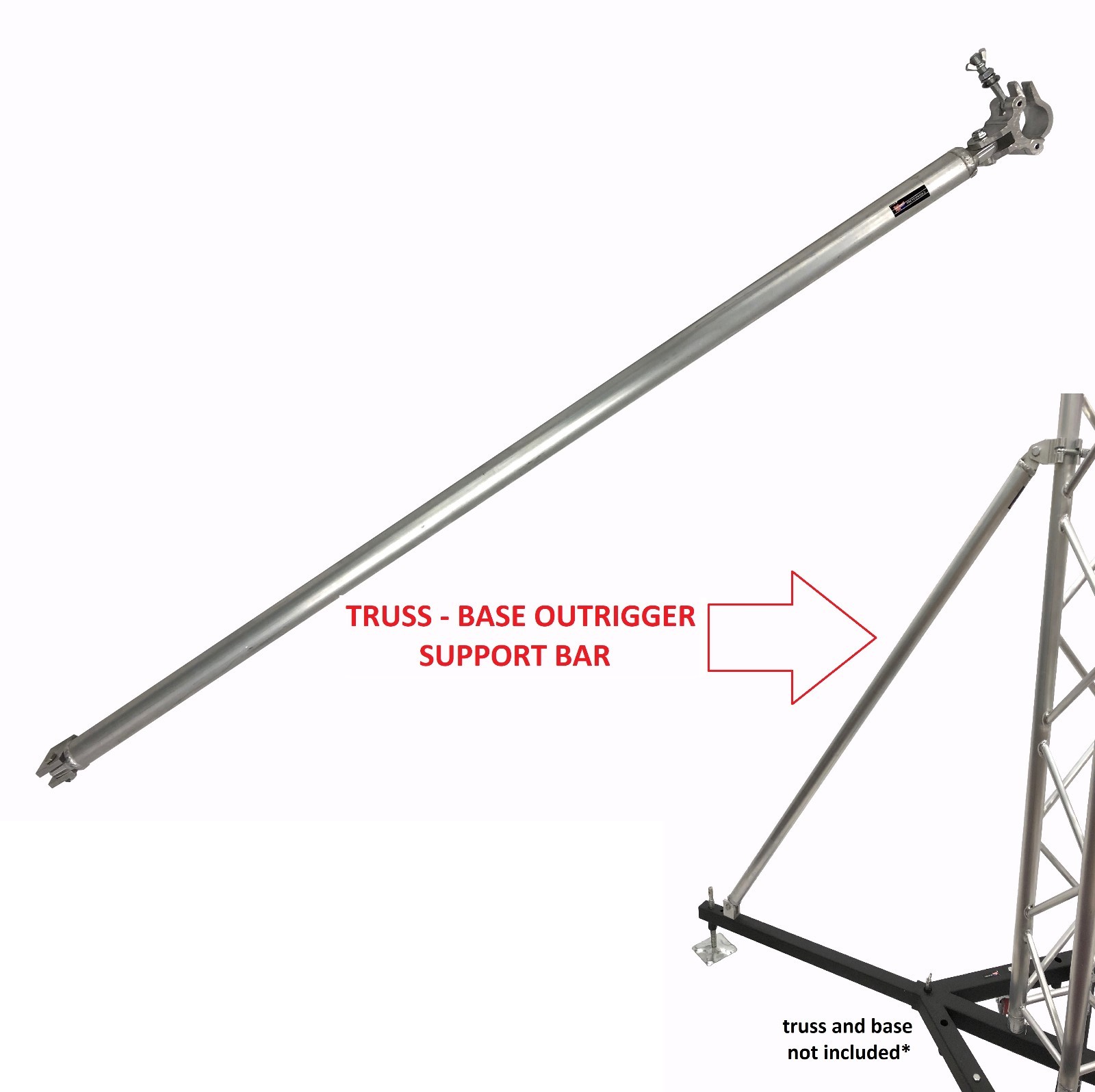Aluminum Lighting Truss Support Balance System Heavy Duty 2" Trussing ...