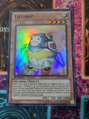 Yu-Gi-Oh! Lillybot DRLG-EN050 1st Edition Super Rare NM | eBay