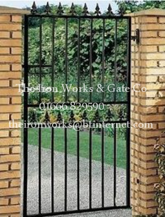 STRONG SECURITY GATE SAXON SINGLE/GATES 40" OPENING x 5'6" TALL MADE TO ...