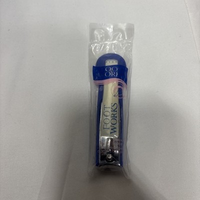 Avon Foot Works Deluxe Toe Nail Clippers Blue NOS SEALED | eBay