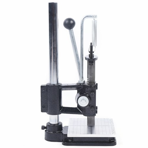 Manual DIY Leather Hole Puncher Hand Punching Machine Press Punch Tools ...