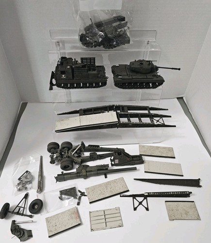 1:32 to 1:40 Built Lot WWII M1a1 Cannon, M8A1, US Soldiers, Scissor ...