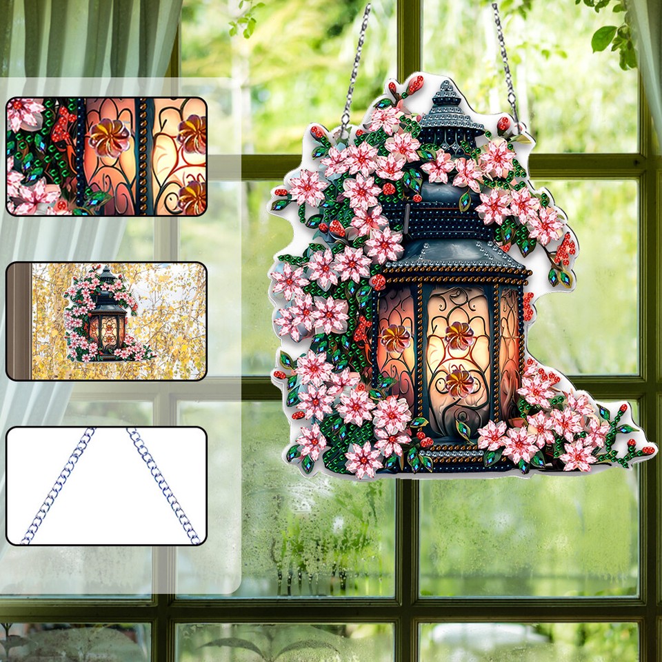 AU Acrylic Special Shaped Beautiful Pattern Rhinestone Diamond Art ...