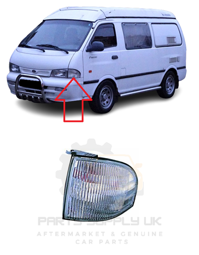 NEW FOR KIA PREGIO 97-02 FRONT SIDE INDICATOR REPEATER WHITE LEFT 0K76B ...