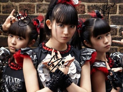 BABYMETAL Autographed Signed 8x10 Reprint Photo #1 !! | eBay