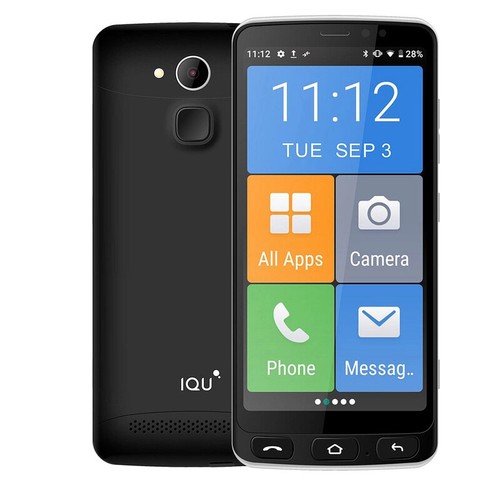 Never Break Thick Film Screen Protector IQU SmartTalk/SmartEasy Q50 5.5 ...