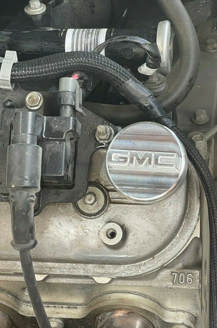 LS Engine Oil Fill Cap Billet Aluminum GMC, 4.8/5.3/6.0/LS engines ...