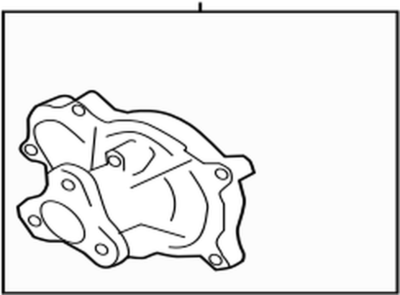 SU003-00401 Toyota Pump assy, engine water SU00300401, New Genuine OEM ...