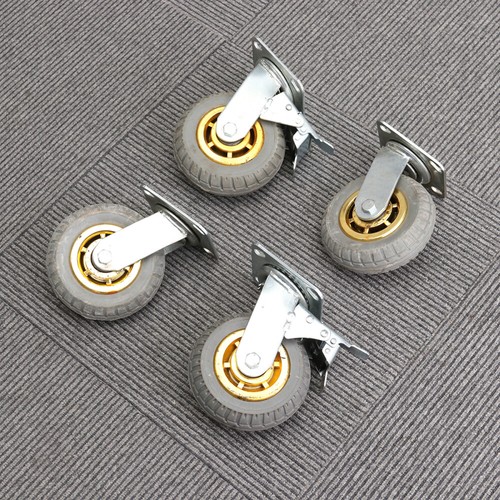 4 Pcs No Drilling Casters Rolling Caster Replacement Stool Wheel 32541552090| eBay