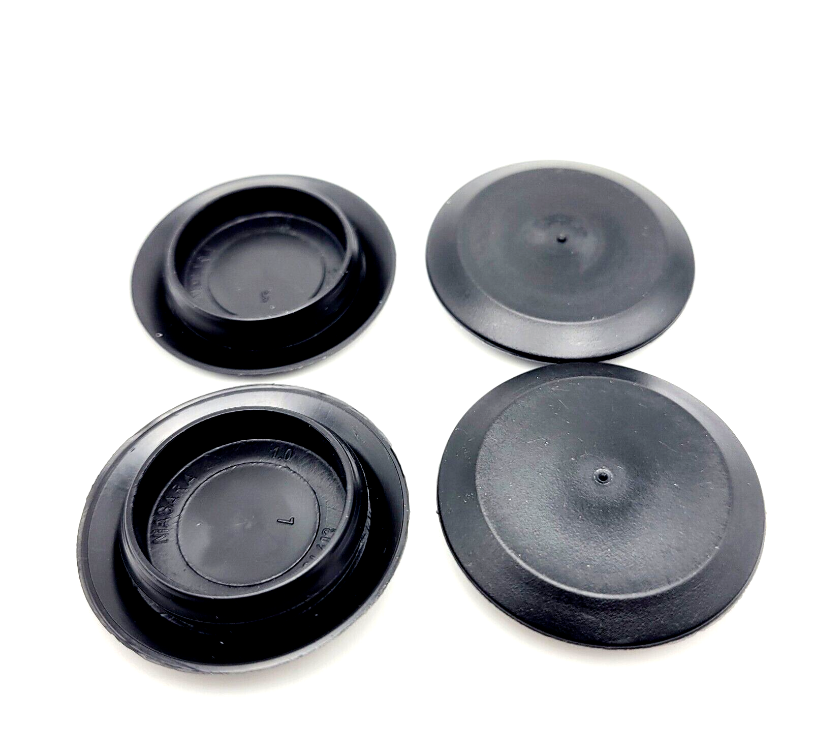 3/4" Auto Truck Bumper Plugs Black Sensor Hole PE Cover 1" Top 12 Pack ...