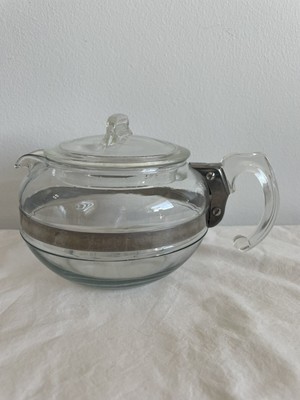PYREX Glass Tea pot FlameWare Stovetop 6 Cup | eBay