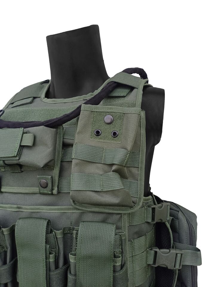 Tactical Adjustable Breathable Police Plate Carrier Multi Functional ...
