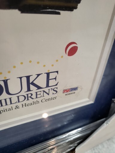 MIKE KRZYZEWSKI COACH K DUKE SIGNED AUTOGRAPHED LITHOGRAPH MATTED ...