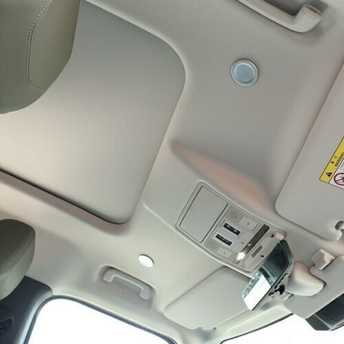 Matte Silver Cover Trim 4X Top Roof Microphone For Land Rover Defender ...