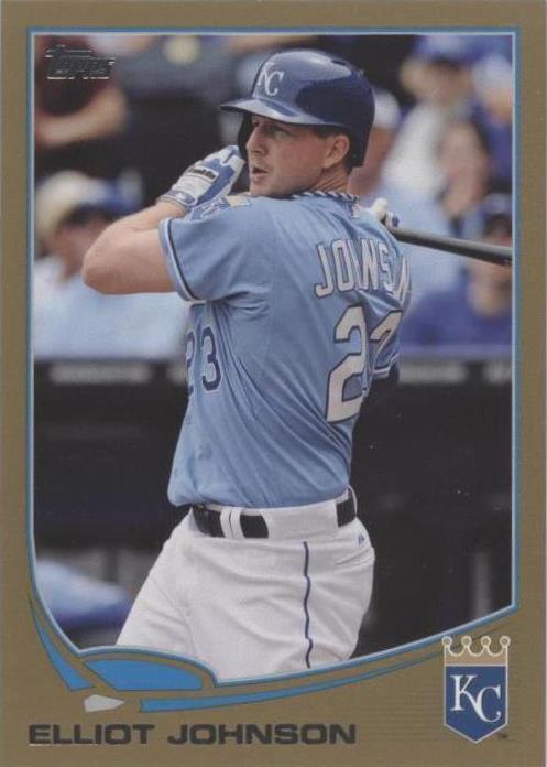 2013 Topps Update Series - Elliot Johnson #US217 Gold /2013 for sale ...
