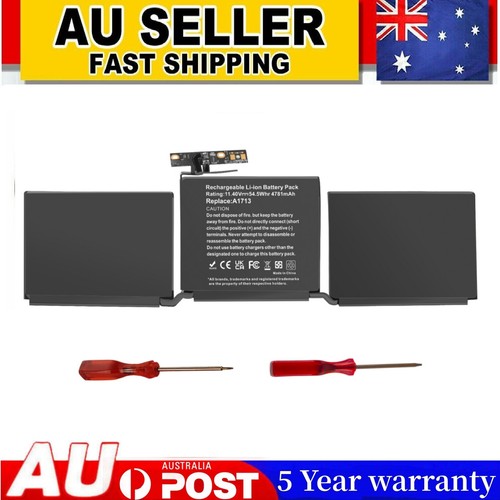 A1708 A1713 Battery Genuine For Apple MacBook Pro 13'' A1708 Late 2016 ...