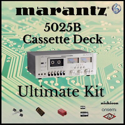 Marantz 5025B Cassette Deck Ultimate Upgrade Kit Genuine Parts ...