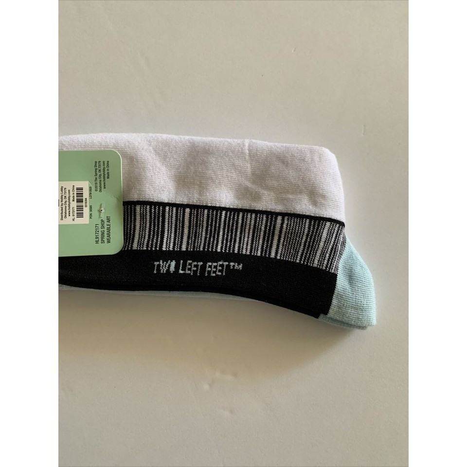 Two Left Feet Sock Co. Graphic Jet Setter Travel Junkie Novelty Cotton ...