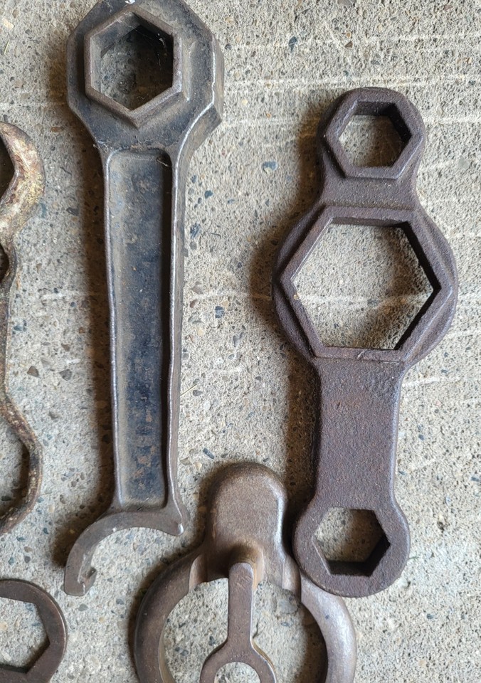 Vintage Wheel Hub Spanner Remover Wrench BSA Wire Wheels . BUICK CHEVY ...