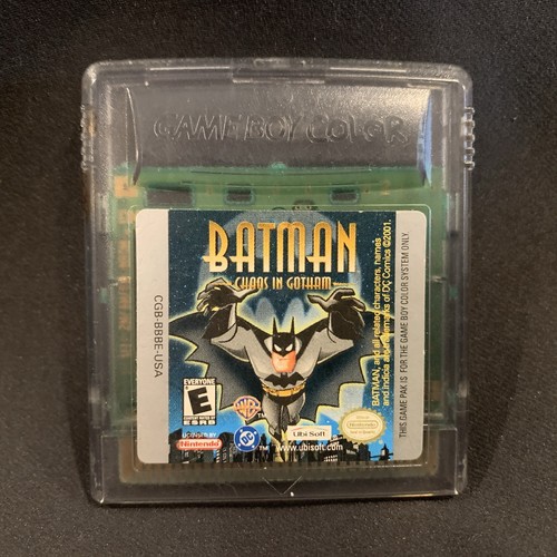 Batman: Chaos in Gotham (Nintendo Game Boy Color, 2001) Authentic ...