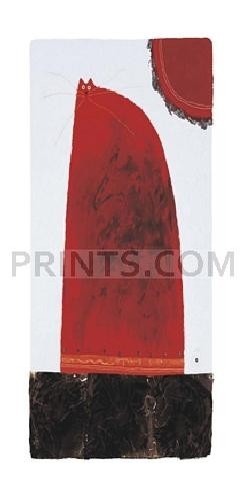 Nazran Govinder Red Cat NO LONGER IN PRINT - LAST ONES!! | eBay