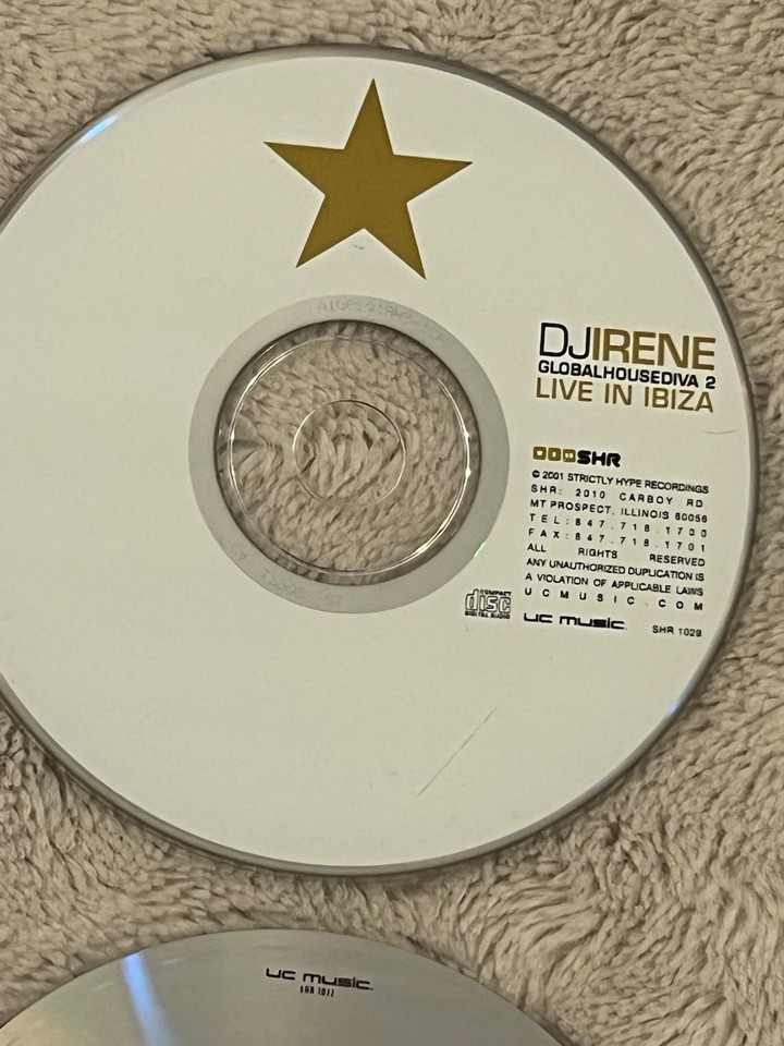 Lot Of 6 DJ Irene 90's Y2K CD Music Progressive Dance House Trance Disc ...