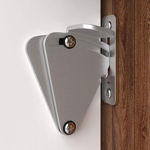 Furniture Sliding Door Lock Hanging Rail Hasp Sliding Barn Door | eBay ...