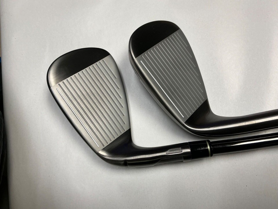 TAYLORMADE Qi GUNMETAL IRON SET 5-PW,AW / KBS MAX MT 85 BLACK STIFF ...