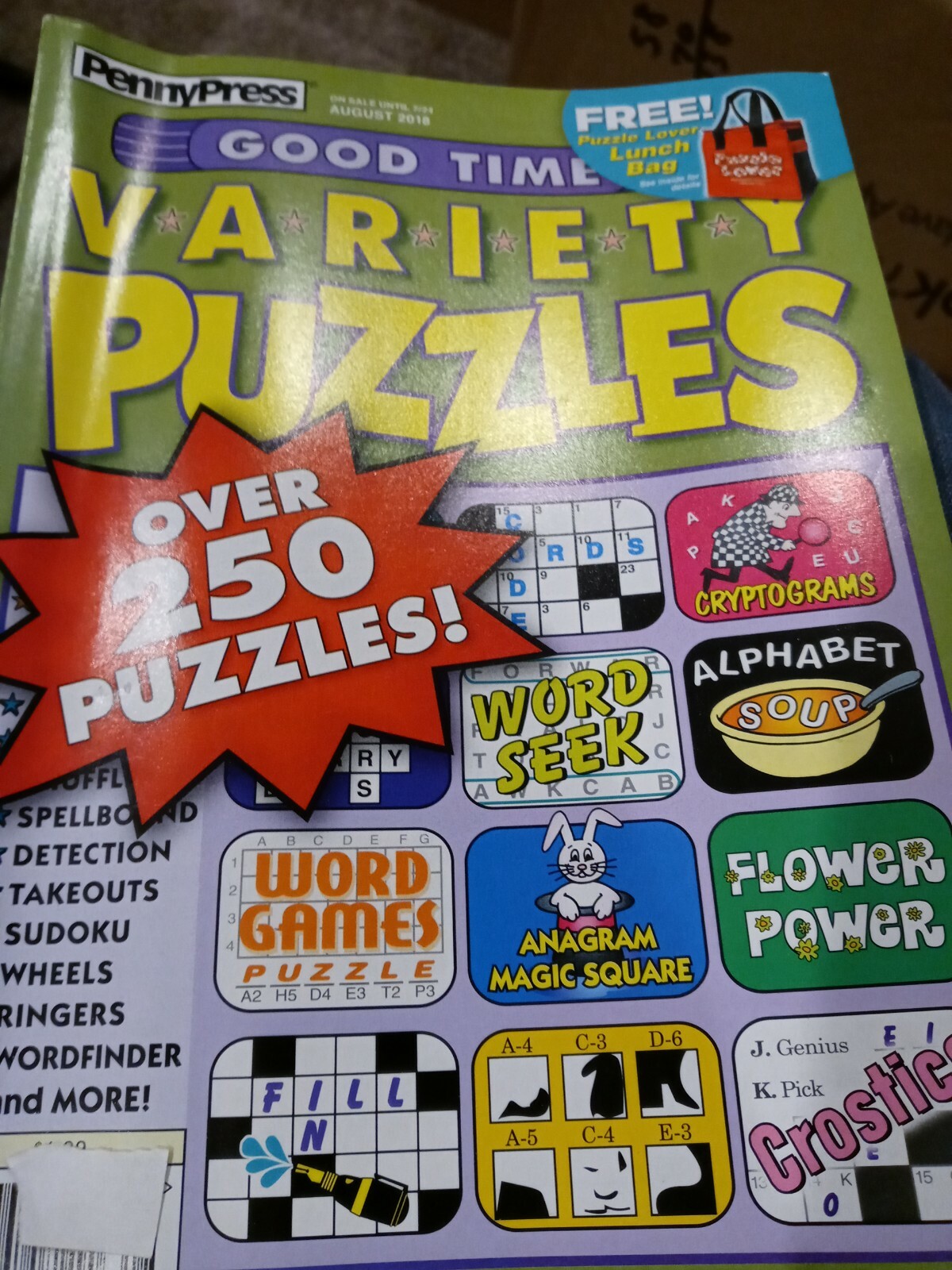 Penny press good time variety puzzles over 250 puzzles 2018 | eBay