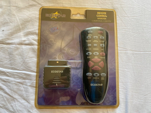 SONY PLAYSTATION 2 PS2 DVD REMOTE CONTROLLER 18 Function ECOSTAR New ...