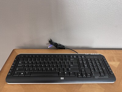 HP PS/2 Desktop Keyboard Model SK-2960 Black Wired - TESTED. | eBay