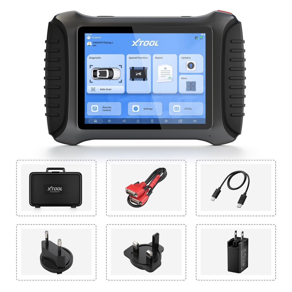 XTOOL IP900 Car Full Diagnosis Tool Bidirectional Scanner Pre-Post Scan ...