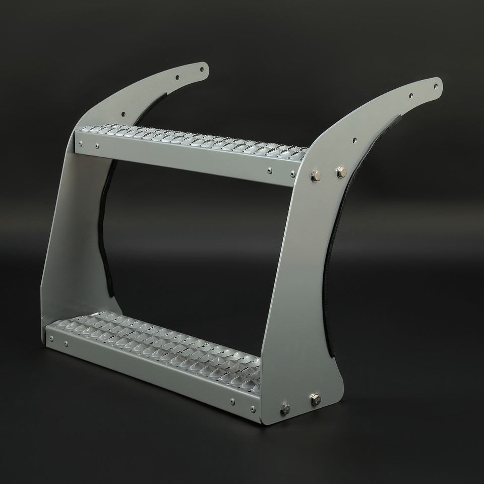 26" Fuel Tank Step Support Bracket Kit Heavy Duty Top Bottom For Peterbilt 379 | eBay