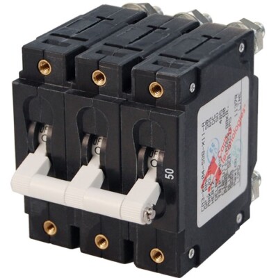 BLUE SEA 7287 CIRCUIT BREAKER CA3 50A WHT 7287 | eBay