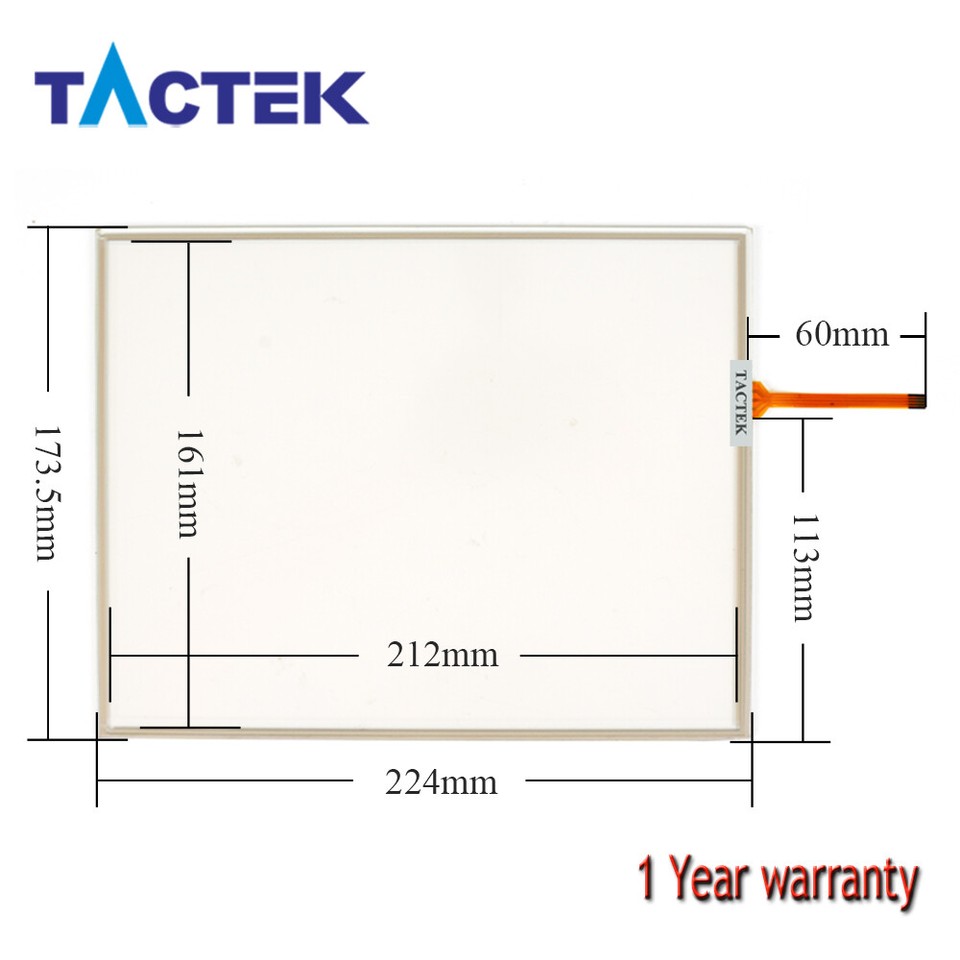 Touch Screen for PanelMaster PT104-1BF-T1S PT104-2BF-T1S Panel Glass ...