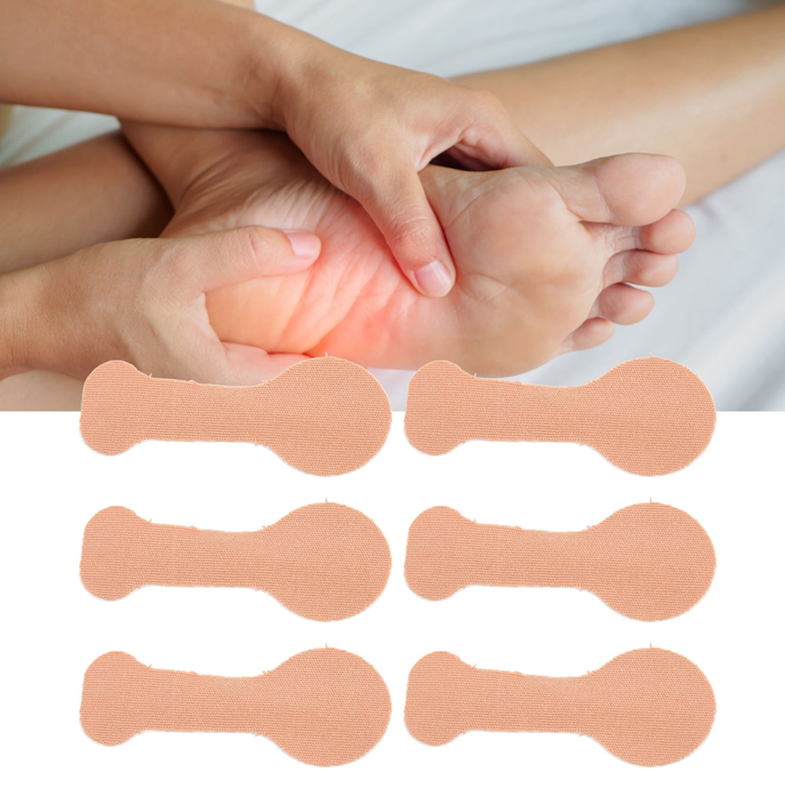 10pcs Toe Patch Fixation Turf Toe Wrap Brace For Soreness Reduction ...