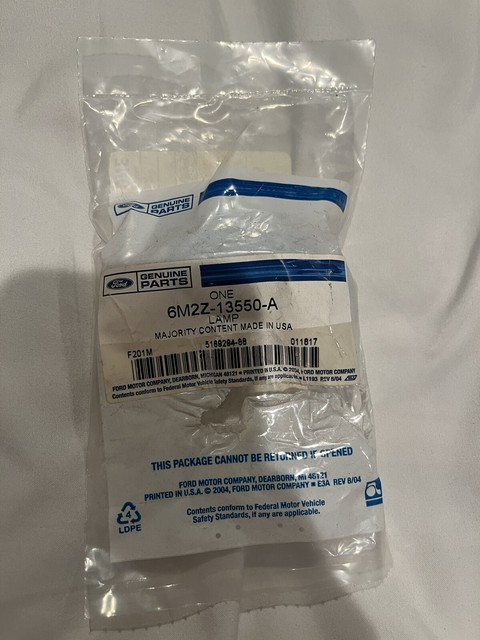 Ford OEM License Lamp Assembly 6M2Z13550A Image 1 for sale online | eBay