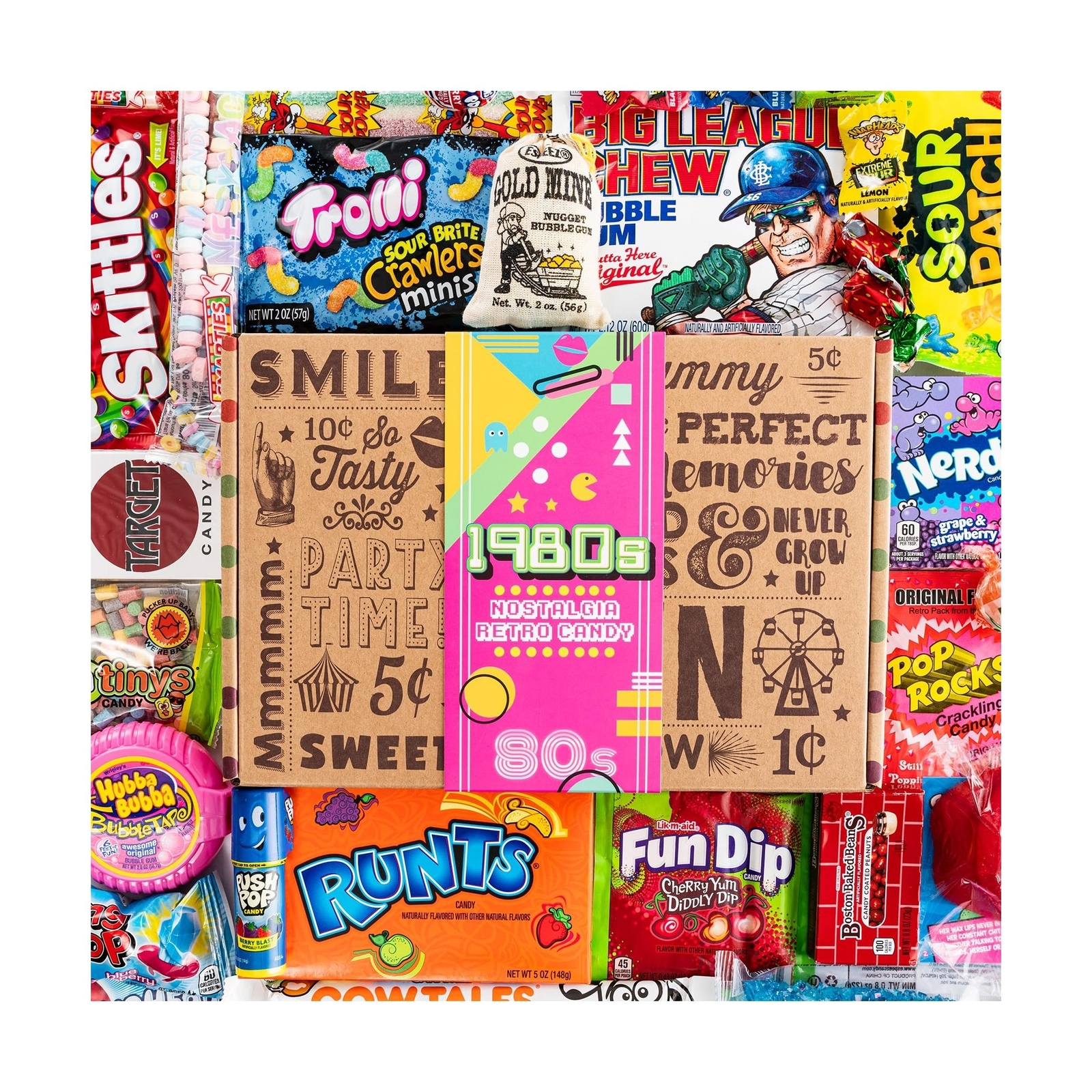 VINTAGE CANDY CO. 1980's RETRO GIFT BOX - 80s Nostalgia Candies ...
